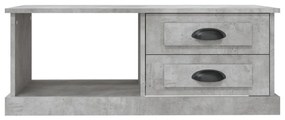 Konferenční stolek betonově šedý 90x50x35 cm kompozitní dřevo - Default Title