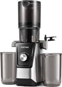 Costway Odšťavňovač s 110 cm plnicím otvorem na celé ovoce a zeleninu 160 W