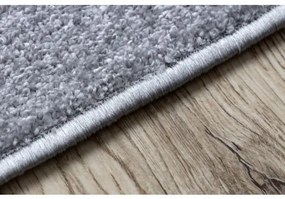 koberec, koberec metráž SANTA FE stříbrný 72 hladký, Jednotný jedno velikost 100x500 cm | krásné koberce cz