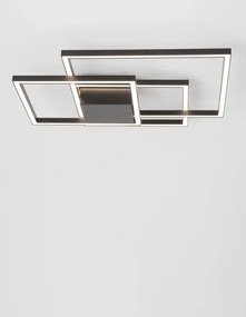 LED stropní svítidlo Bilbao 56 černé