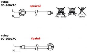 LED Solution LED zářivka 120cm 18W 90lm/W Economy Barva světla: Studená bílá 216264