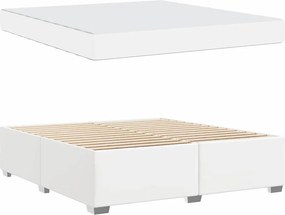 Rám postele Bílá 180 x 200 cm PVC 3399247