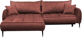 XXXLutz ROHOVÁ SEDAČKA, textil, korály MID.YOU - Sedací soupravy - 001574002804