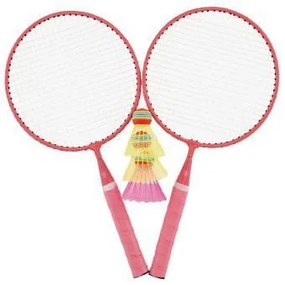 Teddies Badminton sada dětská Růžová