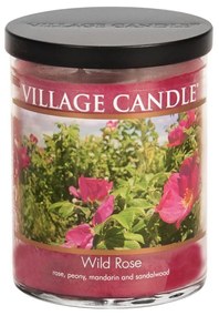 Village Candle Vonná svíčka Divoká Růže - Wild Rose, 396 g