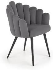 Halmar Jídelní židle K410, šedá