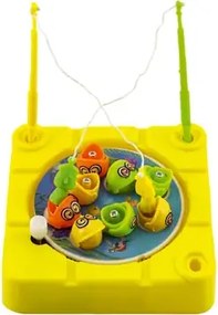 TEDDIES Magnetická hra Rybář / 8 rybiček / 2 pruty