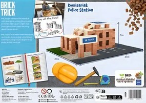TREFL Stavebnice BRICK TRICK Policejní stanice M / 100 dílů