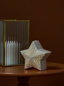 Sinsay - Vánoční LED lampa ve tvaru hvězdy - bílá