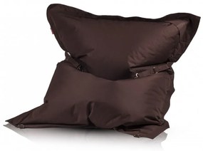 EF2037 Ecopuf Sedací polštář Ecopuf - Pillow CLASSIC polyester NC15 - Tmavě hnědá