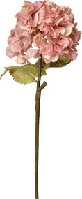 Růžová dekorační květina hortenzie Hydrangea - 10*10*55 cm