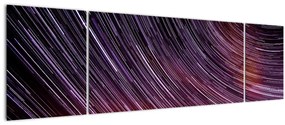 Obraz rozmazaných hvězd na obloze (170x50 cm)
