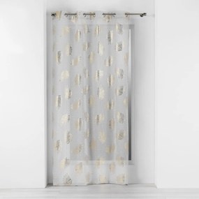 Záclona v béžové a zlaté barvě 140x280 cm Sunny – douceur d'intérieur
