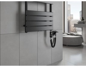 Mexen Ceres, elektrické topné těleso 1200 x 500 mm, 600 W, černá, W111-1200-500-2600-70