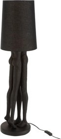 Granitová stolní lampa sousoší lidského páru Figurines – Ø 21*90 cm E27 / 60W