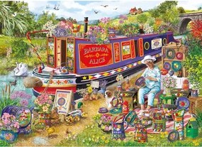 GIBSONS Puzzle Kvetoucí loď XL / 500 dílků / 68 × 49 cm
