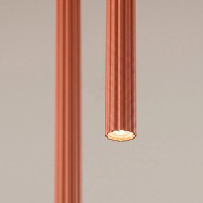 Sollux Lighting Závěsné svítidlo ARCHE 2P okrově červené