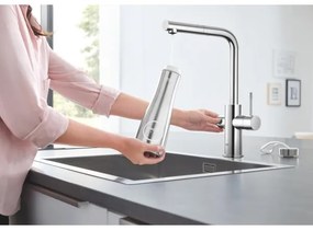 GROHE 31539000 - Dřezová baterie BLUE HOME L-výpusť lesklý chrom