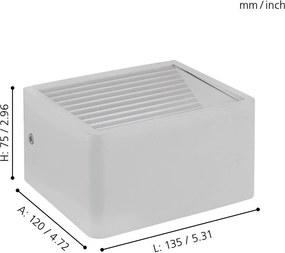 EG 98266 Venkovní nástěnné svítidlo DONINNI 1 98266 - EGLO