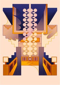Marek Kulhavý | Mára Čmára Marek Kulhavý | Ostrava 2 Rám: Černý, Velikost: 40 x 30 cm