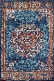 Kusový koberec Luxor 105637 Maderno Blue Multicolor, 80x120, modrá, obývacia izba, Hanse Home