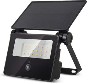 Entac LED reflektor s akumulátorem a solárním nabíjením / Venkovní sví