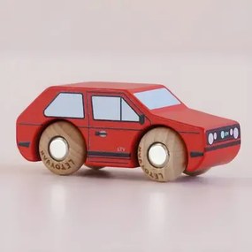 LE TOY VAN Dřevěné autíčko Gary červená / od 2 let / FSC certifikované