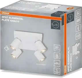 OSRAM Bodové svítidlo 4x GU10 bílá / Svítidlo / 4x GU10 / interiér