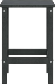 Zahradní stolek Adirondack antracitový 38 x 38 x 46 cm HDPE 318642