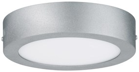 Paulmann 70653 Lunar, matně chromové stropní LED svítidlo, 12W LED 3000K, prům. 17cm