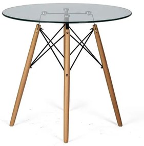 Skleněný stůl VIDRIO, výška 750 mm