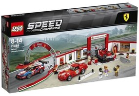 Stavebnice lego speed champions 75889 úžasná garáž ferrari