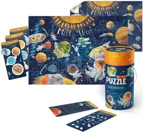 DODO Sada puzzle a her Vesmírné dobrodružství / 40 dílků / od 3 let