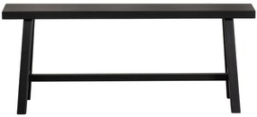 Hoorns Černá borovicová lavice Irma 110 cm