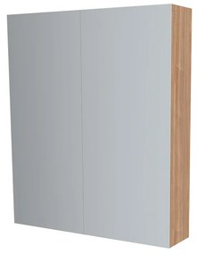 Mereo Mereo, Koupelnová skříňka zrcadlová 80 cm, galerka, 2 x dvířka, Multidecor, CN798G82LSW1