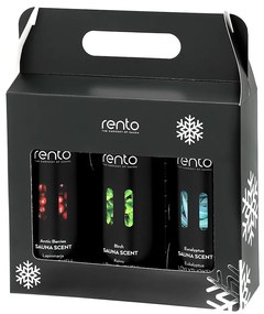 Rento dárkový set esencí do sauny 3x400ml, Svěží set