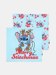 Sinsay - Sada povlaků na polštáře s vánočním motivem Stitch - modrá