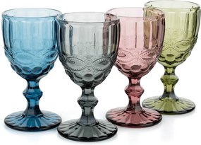 Set 4 sklenic na víno, 240ml, SAVOY TYP 3
