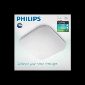 LED nástěnné a stropní svítidlo Philips Mauve neutrální bílá 31110/31/P3