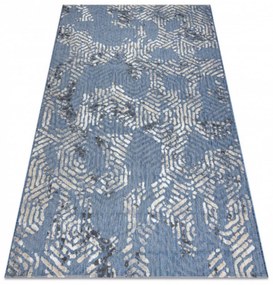 Kusový koberec Heksa modrý 180x270cm