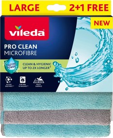 Vileda Mikrohadřík Pro Clean, 2+1 ks