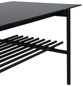 Konferenční stolek Von Staf, černý, 60x120