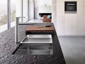Blanco Linee S - Dřezová baterie s výsuvnou koncovkou chrom
