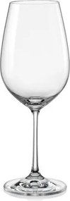 BOHEMIA VIOLA SKLENICE NA VÍNO 450 ML SADA 6 KS
