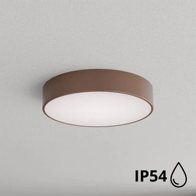 BRILAGI - Koupelnové stropní svítidlo CLARE 3xE27/24W/230V pr. 40 cm IP54 hnědá