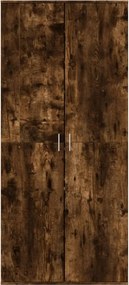 Botník kouřový dub 80 x 39 x 178 cm kompozitní dřevo 3276676