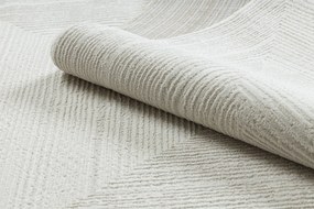Dywany Łuszczów, Kusový koberec Balance 8788 cream, 140x190, bílá, ložnice