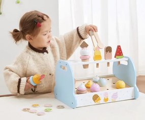 Viga 44842 Dřevěná mini zmrzlinárna a cukrárna PolarB