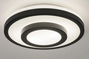 Stropní designové svítidlo do koupelny Toledo Black 35
