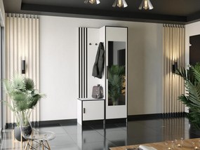 Šatní skříň ROJ 11 - 106,4x205x39cm bílý